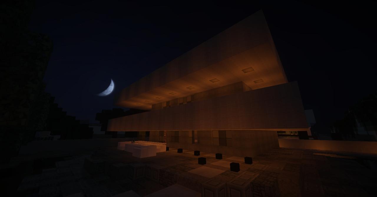 A Co Architecture | Fallingwater Inspired | Cubed Community Minecraft Map