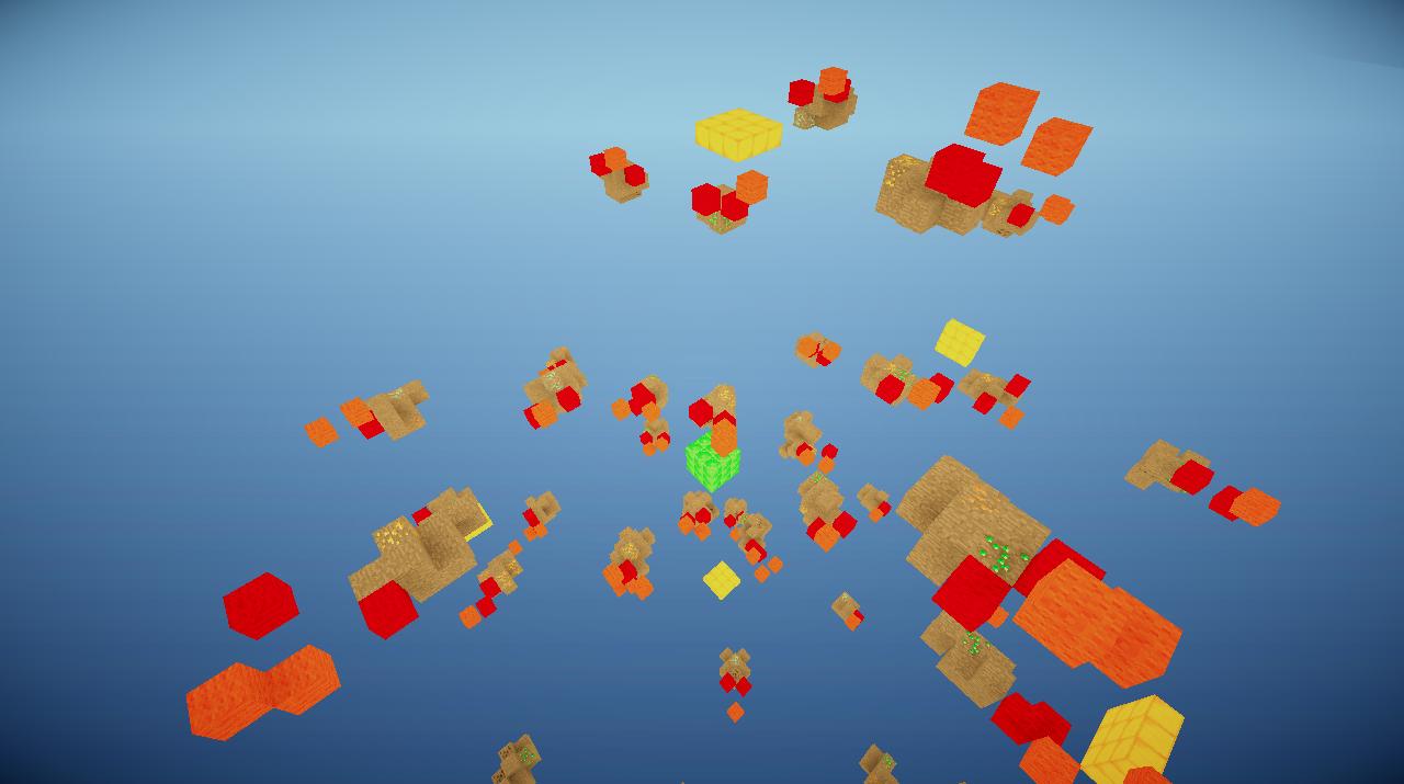 MINEPLEX MAP // Gravity // Astroid Field by MSYoutube Minecraft Map