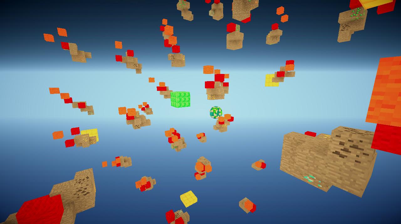 MINEPLEX MAP // Gravity // Astroid Field by MSYoutube Minecraft Map