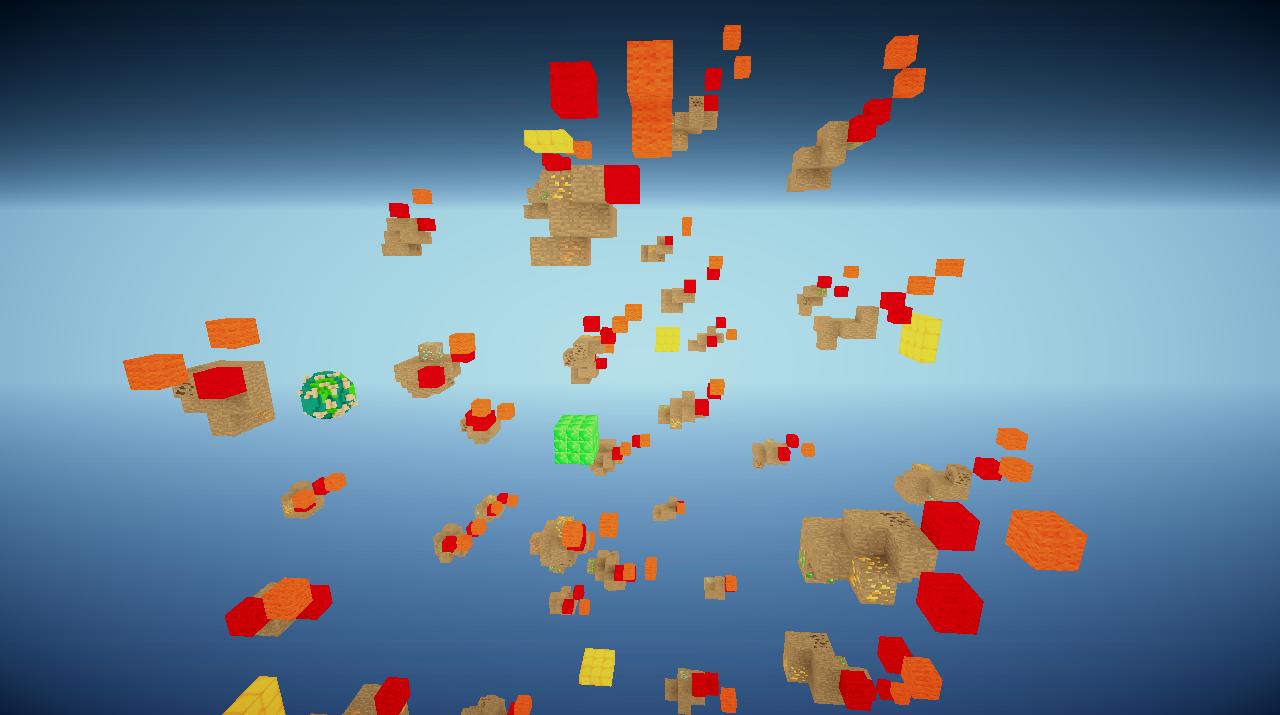 MINEPLEX MAP // Gravity // Astroid Field by MSYoutube Minecraft Map