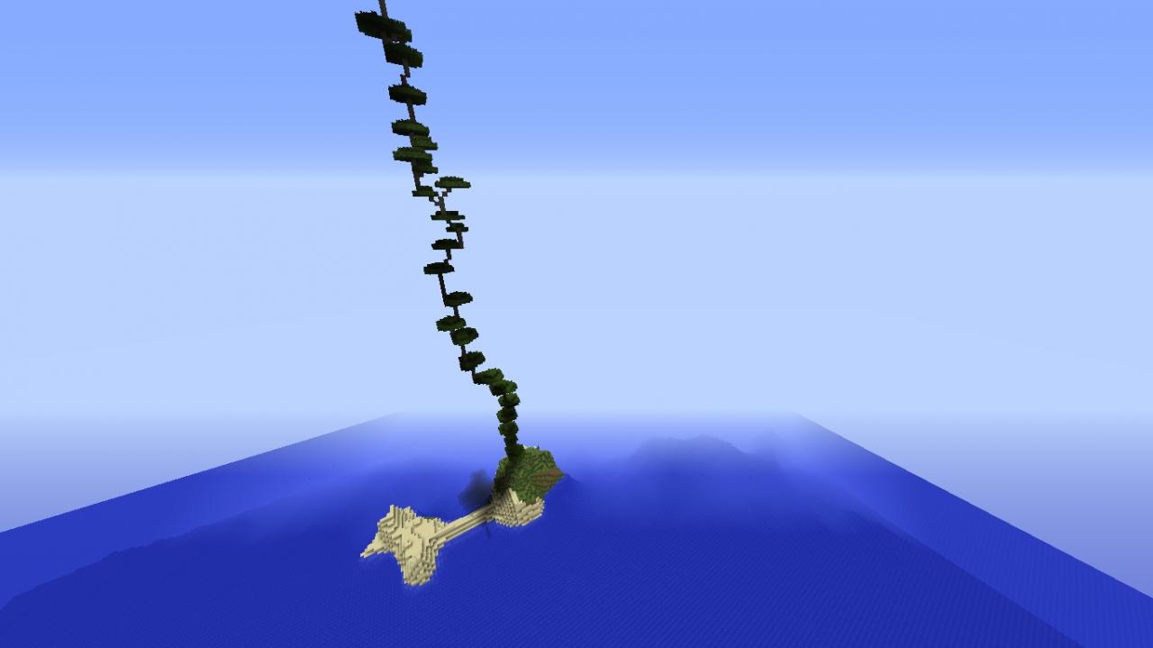 Survive and Climb this Never Ending Trees ! Minecraft Map
