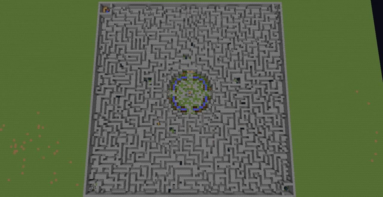 Survival Of The Maze... Minecraft Map
