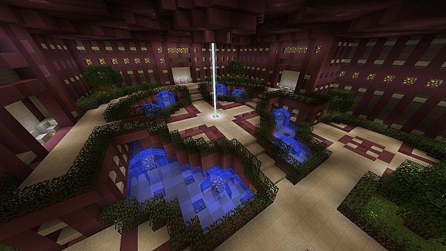 Pre-game lobby for multiplayer games Minecraft Map