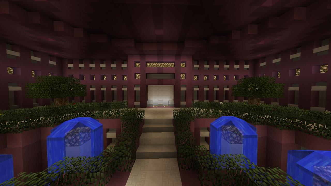 Pre-game lobby for multiplayer games Minecraft Map
