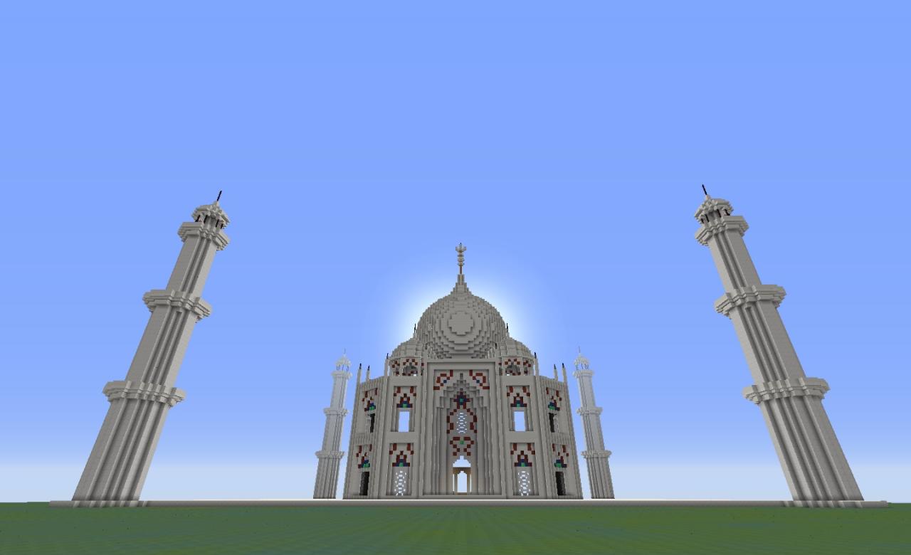 the oriental Taj Mahal Minecraft Map