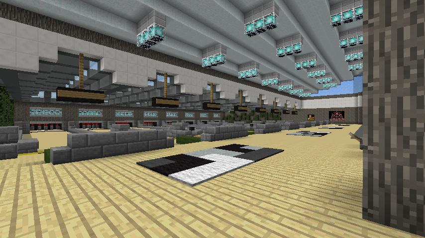 Modern Bowling Alley Minecraft Map