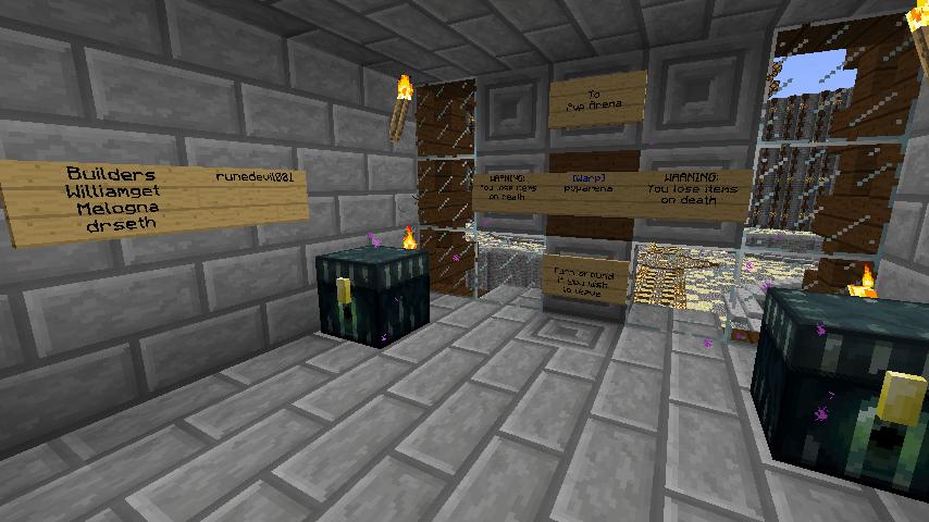 Huge Arena Minecraft Map