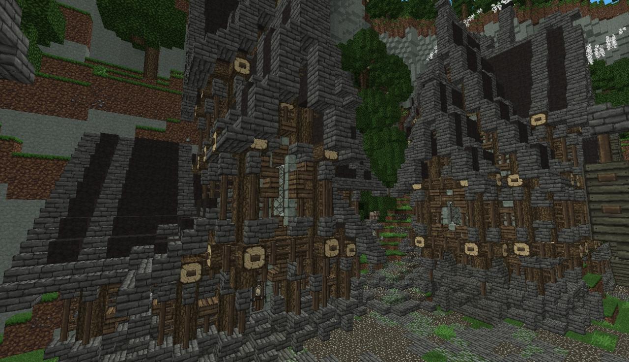 Himladrym valley, a medieval / steampunk village ! ( download + texture ...