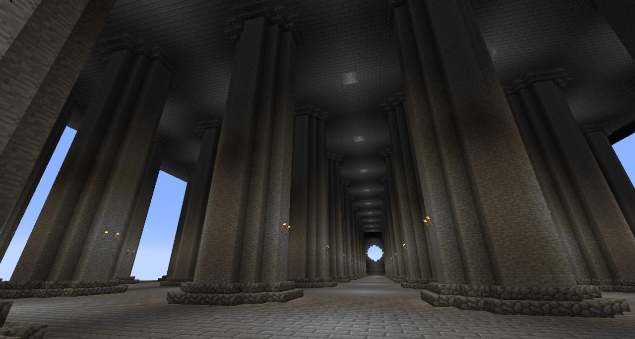 The Temple of Apollo Minecraft Map