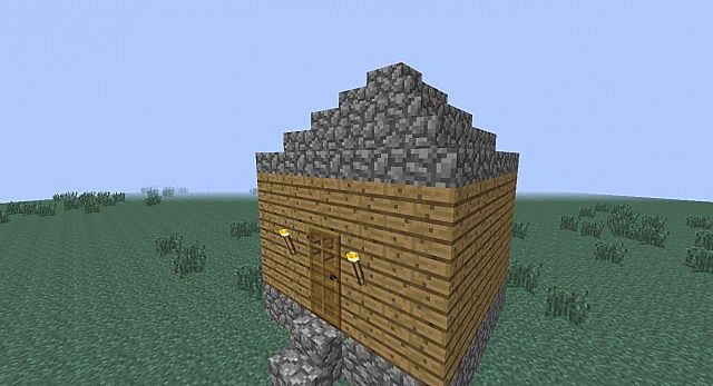 Small, storage filled house. Minecraft Map