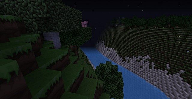 River Valley Survival Island Minecraft Map