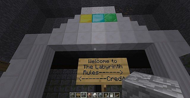 The Labyrinth (In progress) Minecraft Map