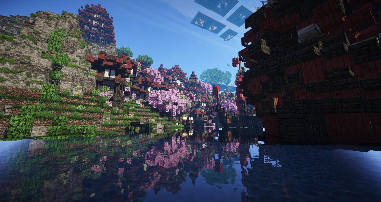 Minecraft Asian Harbor | therocktitel | ravand.org Minecraft Map