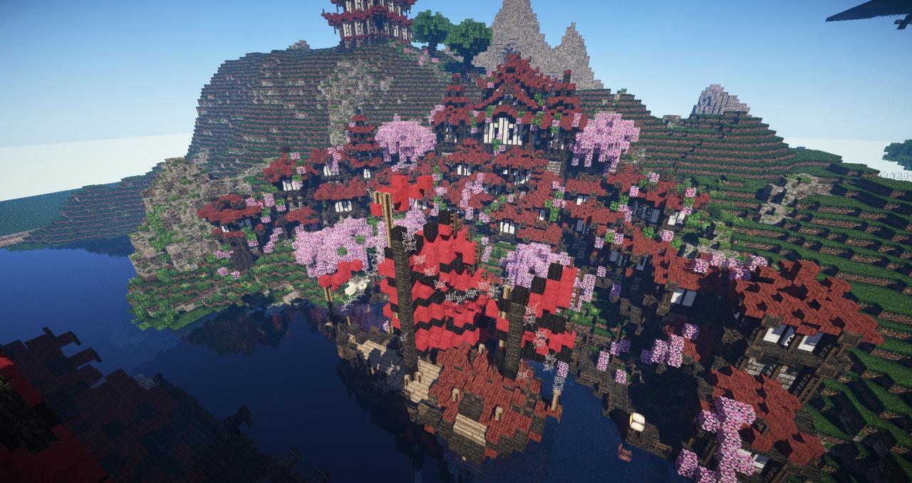 Minecraft Asian Harbor | therocktitel | ravand.org Minecraft Map