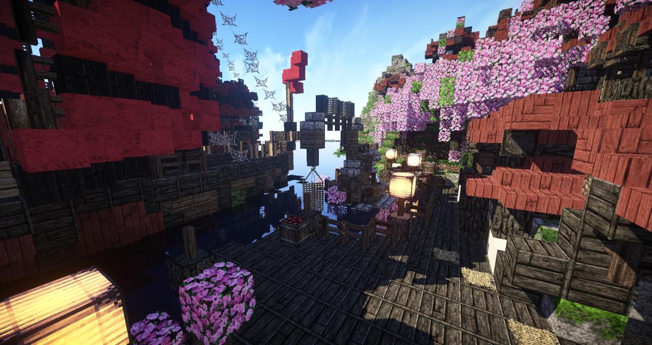 Minecraft Asian Harbor | therocktitel | ravand.org Minecraft Map