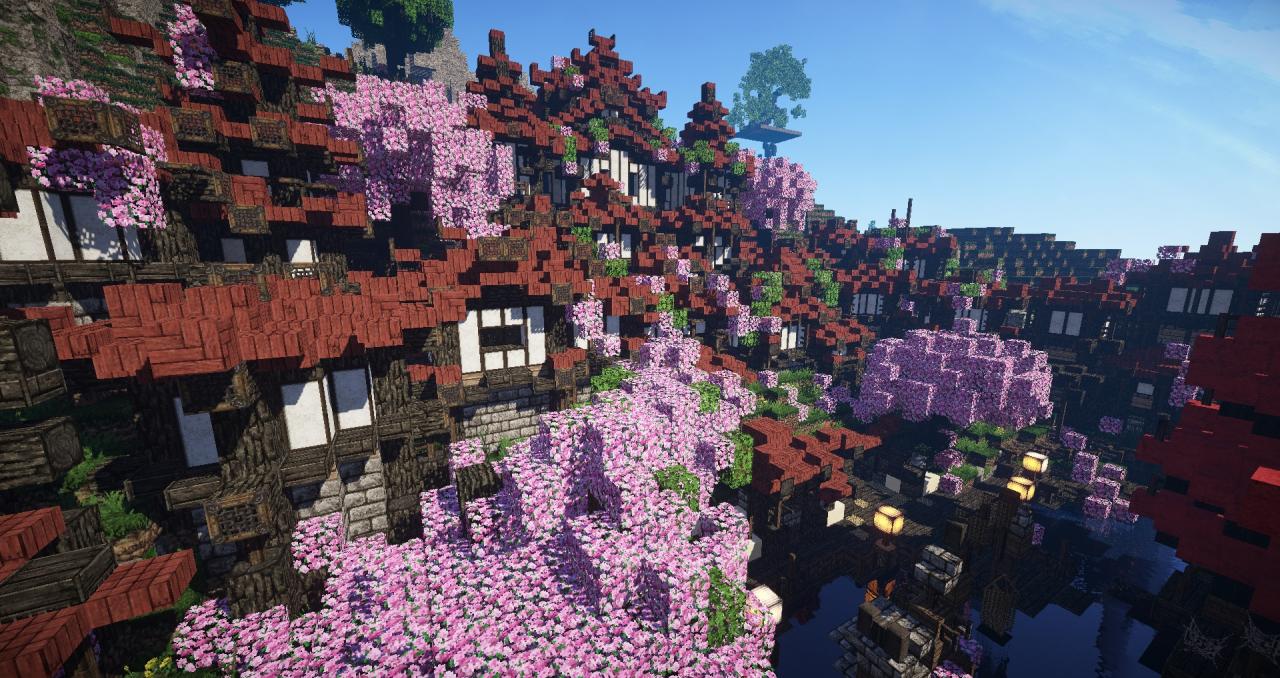 Minecraft Asian Harbor | therocktitel | ravand.org Minecraft Map