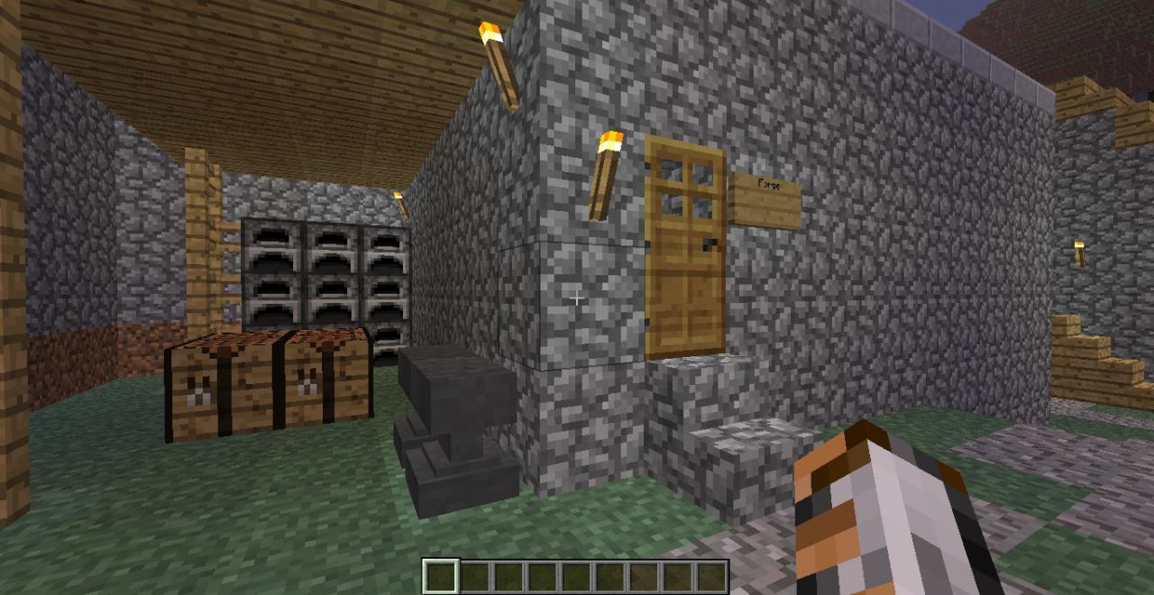 Medieval Adventure Map (WIP) (Custom NPC's Mod)1.6.4 Minecraft Map