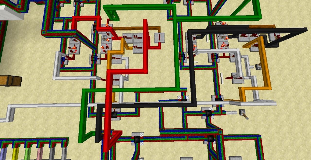 1.6.4 Redlogic Calculator 2.0 Minecraft Map