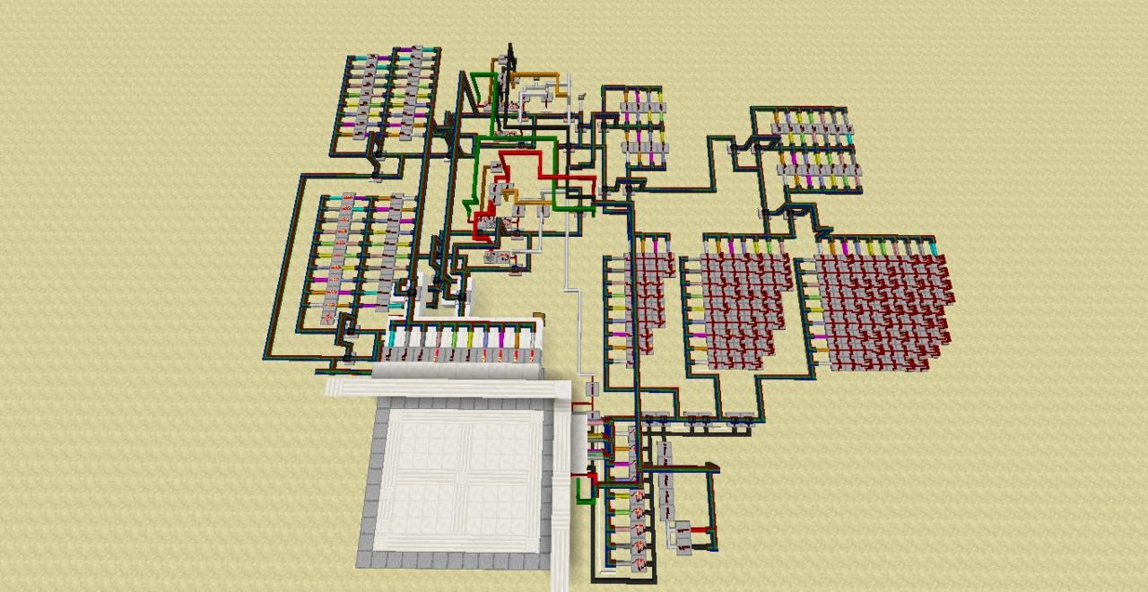 1.6.4 Redlogic Calculator 2.0 Minecraft Map
