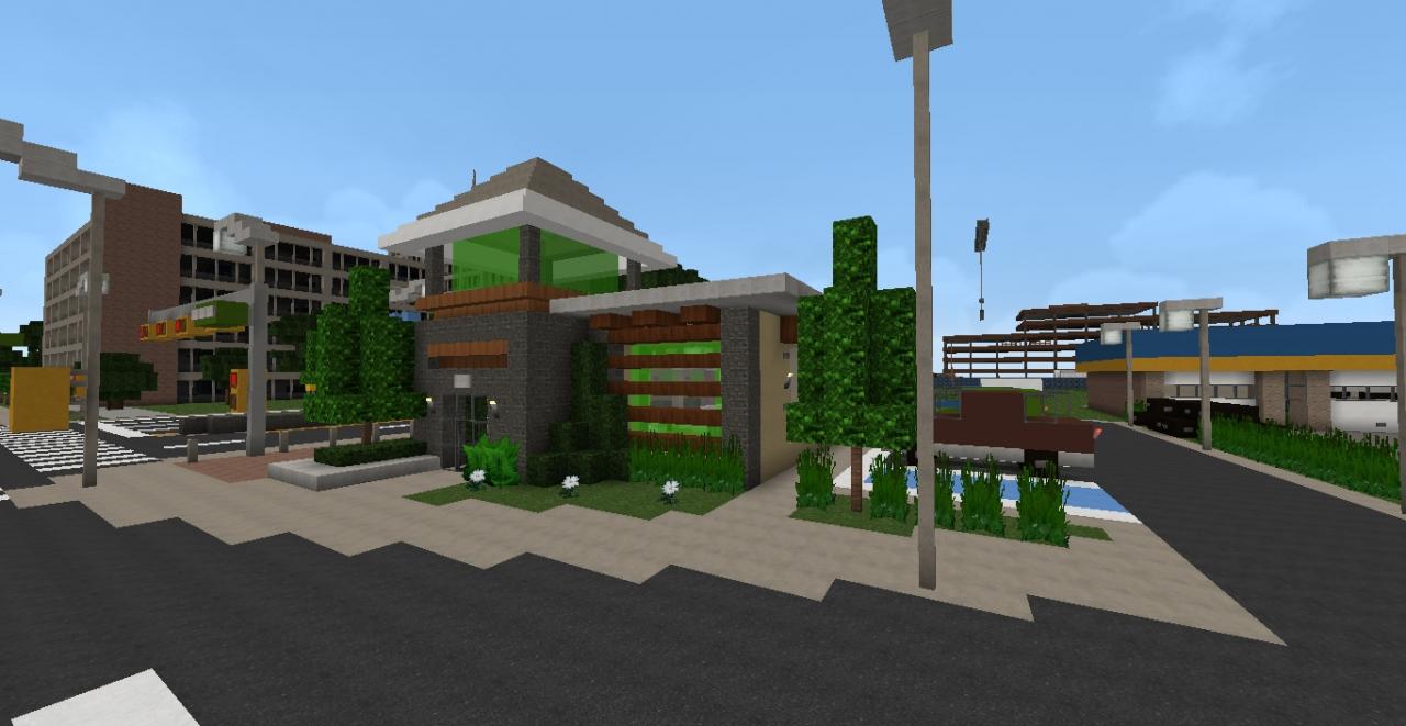 Starbucks Coffee Shop | Lapiz Point Minecraft Map
