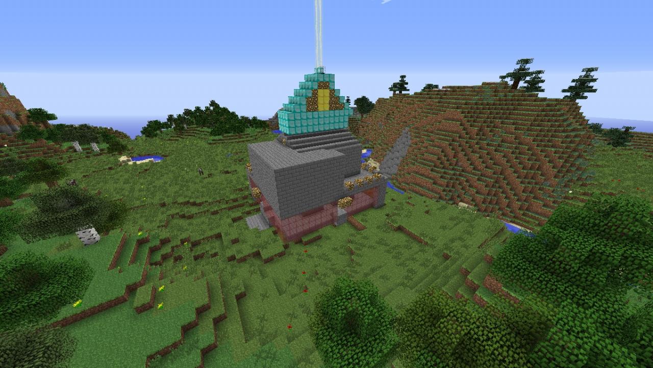 Small and big Server spawn Minecraft Map