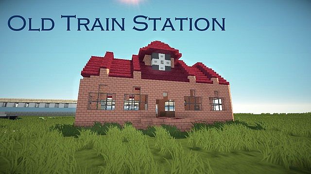 Minecraft Project | Old Train Station Minecraft Map