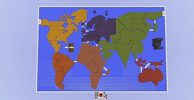 Minecraft Risk | Strategy Game [1.8] Minecraft Map