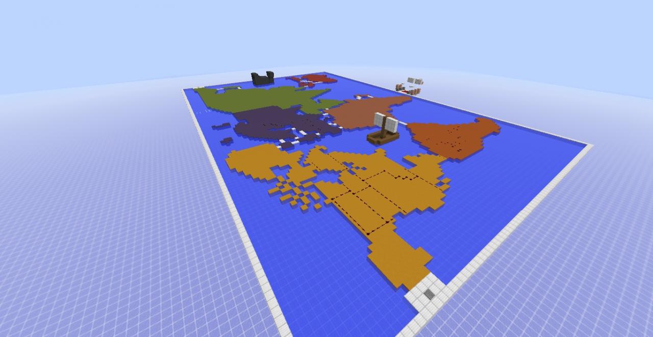 Minecraft Risk | Strategy Game [1.8] Minecraft Map