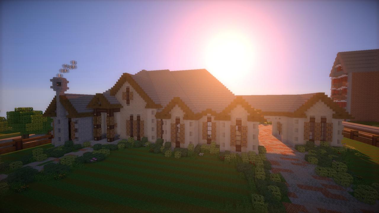 French Country House Minecraft Map