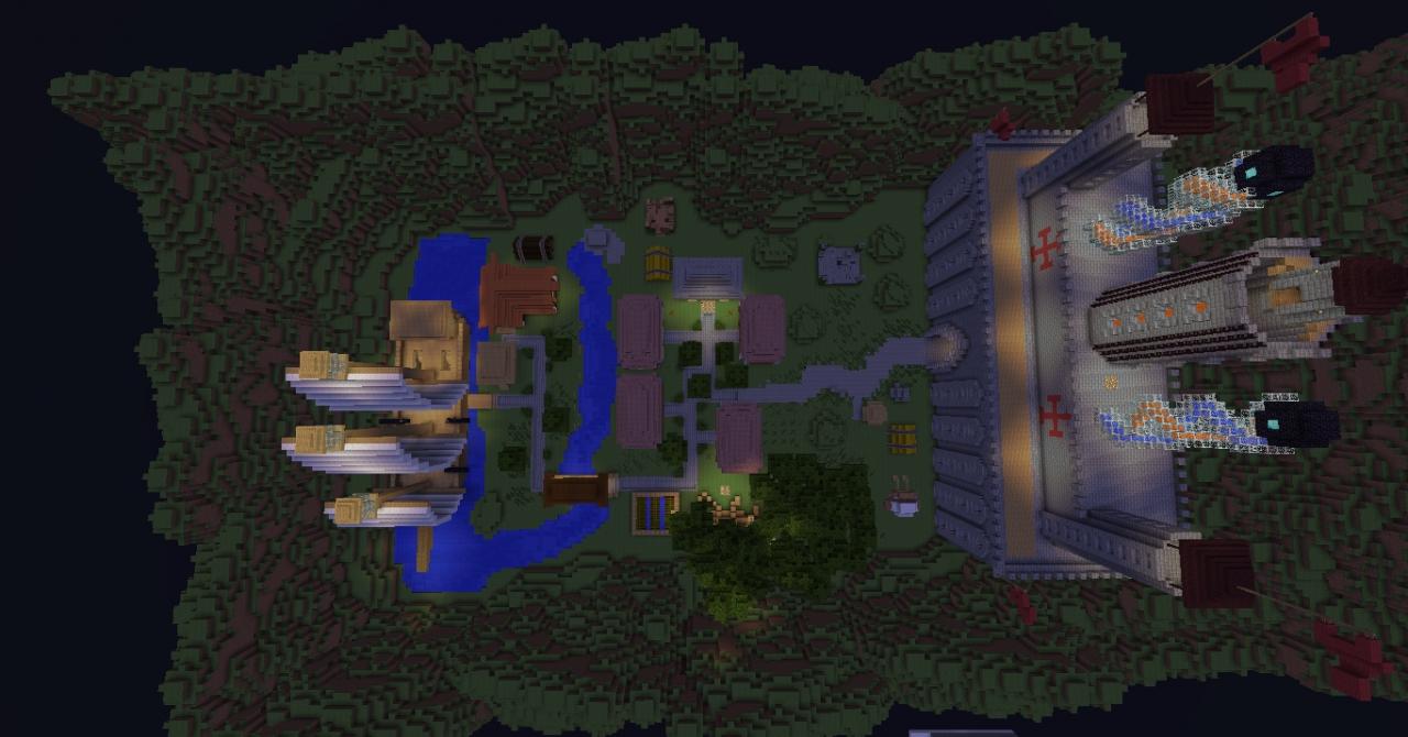 PVP Map Minecraft Map