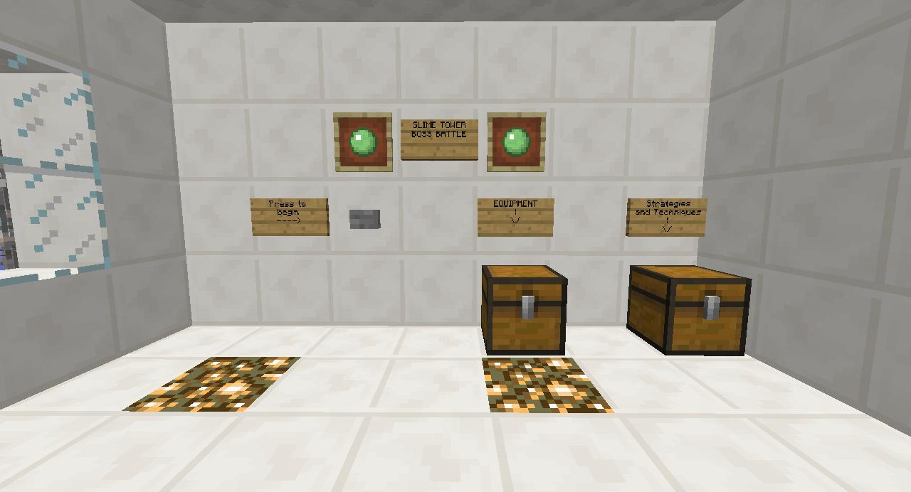 Slime Tower Boss Battle! Minecraft Map