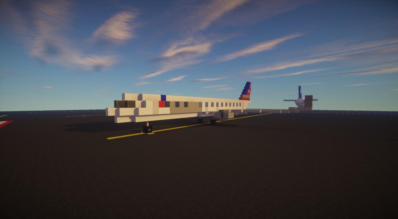 Boeing 757-200 [1:1] Minecraft Map