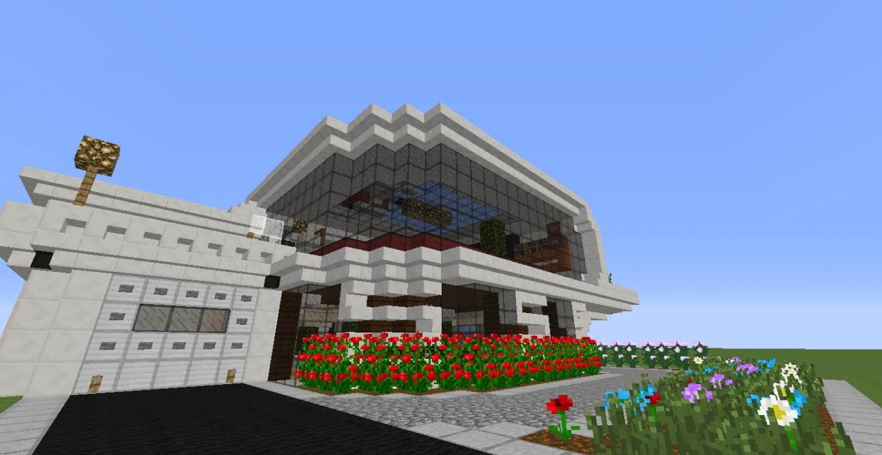 Retro-Modern House 1 Minecraft Map
