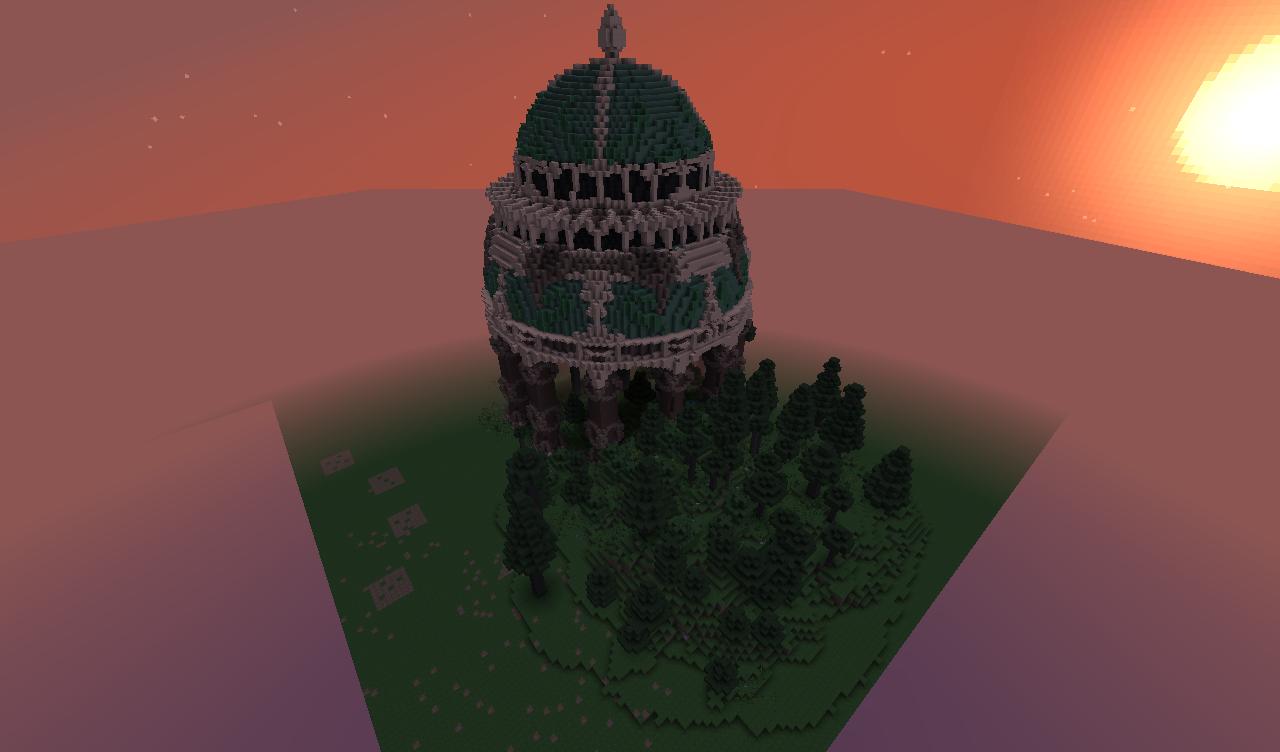 Redwood Shrine Minecraft Map