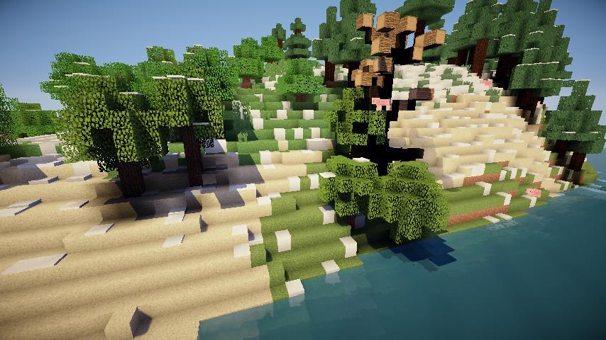 Tiny Island Survival Minecraft Map