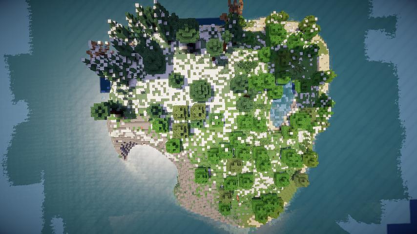 Tiny Island Survival Minecraft Map