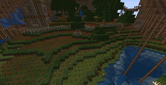Lanscaping Minecraft Map