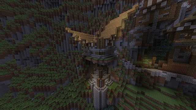HillSide Template By ReanimatedEnd Minecraft Map