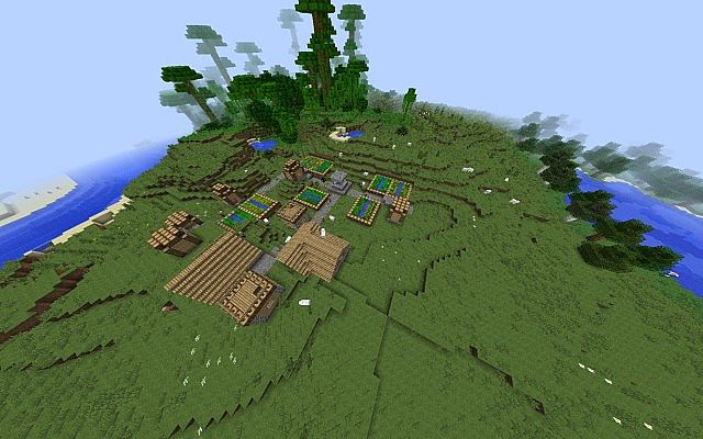 Epic seed Minecraft Map