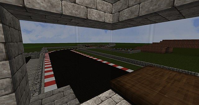 Race Track Minecraft Map
