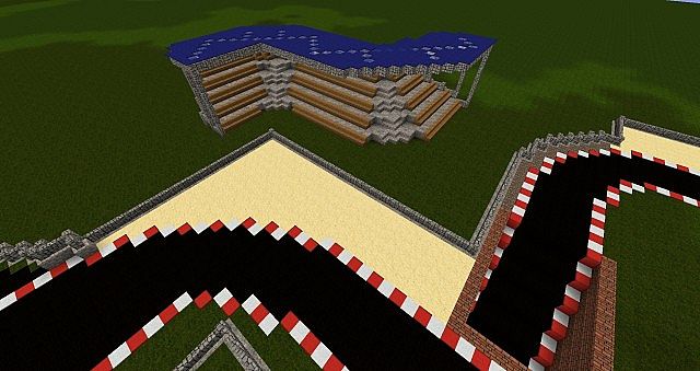 Race Track Minecraft Map