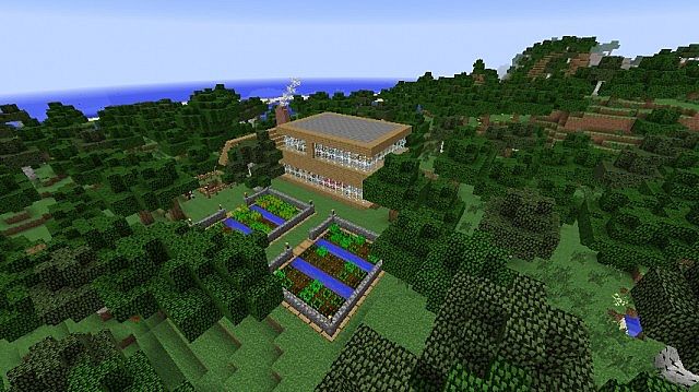 Classic, Plain, Survival Minecraft Map