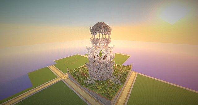 plot build:Tower built by-Edgerrr Minecraft Map
