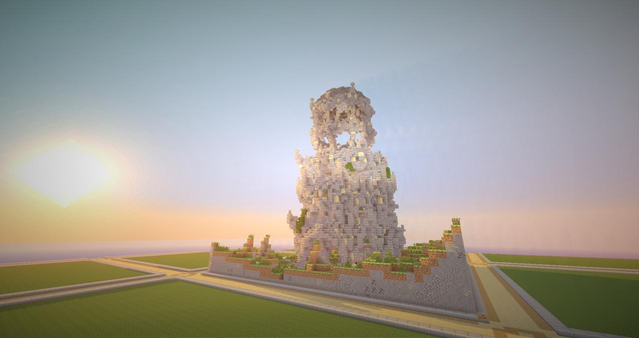 plot build:Tower built by-Edgerrr Minecraft Map