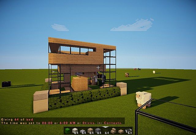 8x8 Nice House Minecraft Map