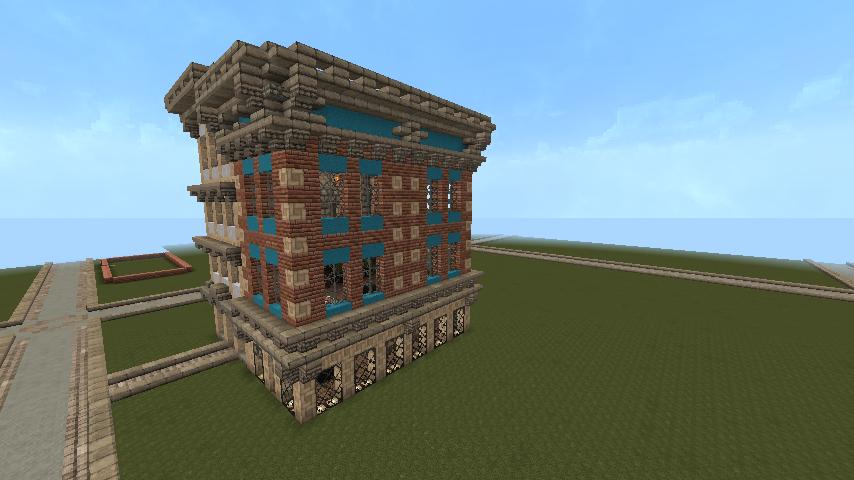 More Victorian Buildings Minecraft Map