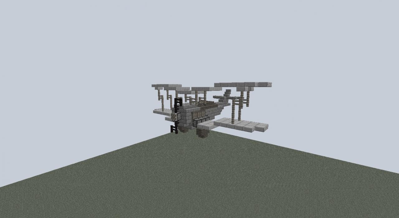 Minecraft Biplane Minecraft Map