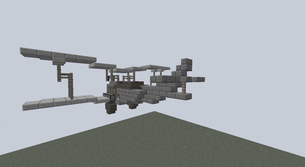 Minecraft Biplane Minecraft Map