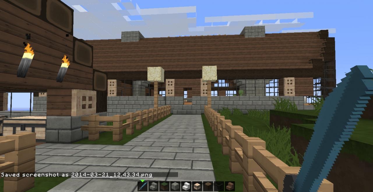 Big Waterfront Estate! Minecraft Map