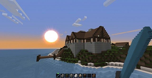 Big Waterfront Estate! Minecraft Map